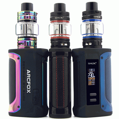 SMOK Arcfox Kit | Smoktech Vape Mod 230W TC + TFV18 Tank