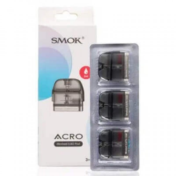 SMOK Acro Pod Replacement Cartridges 3-Pack