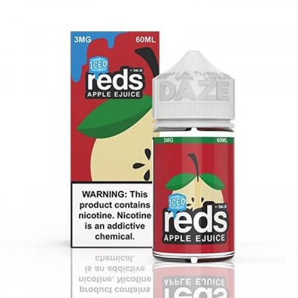 Reds Apple Iced Original eJuice | 7 DAZE Vape e-Liquid Buy Online