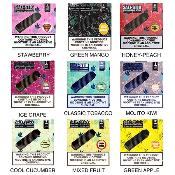 Salt-Stig Disposable Vapes 3-Pack