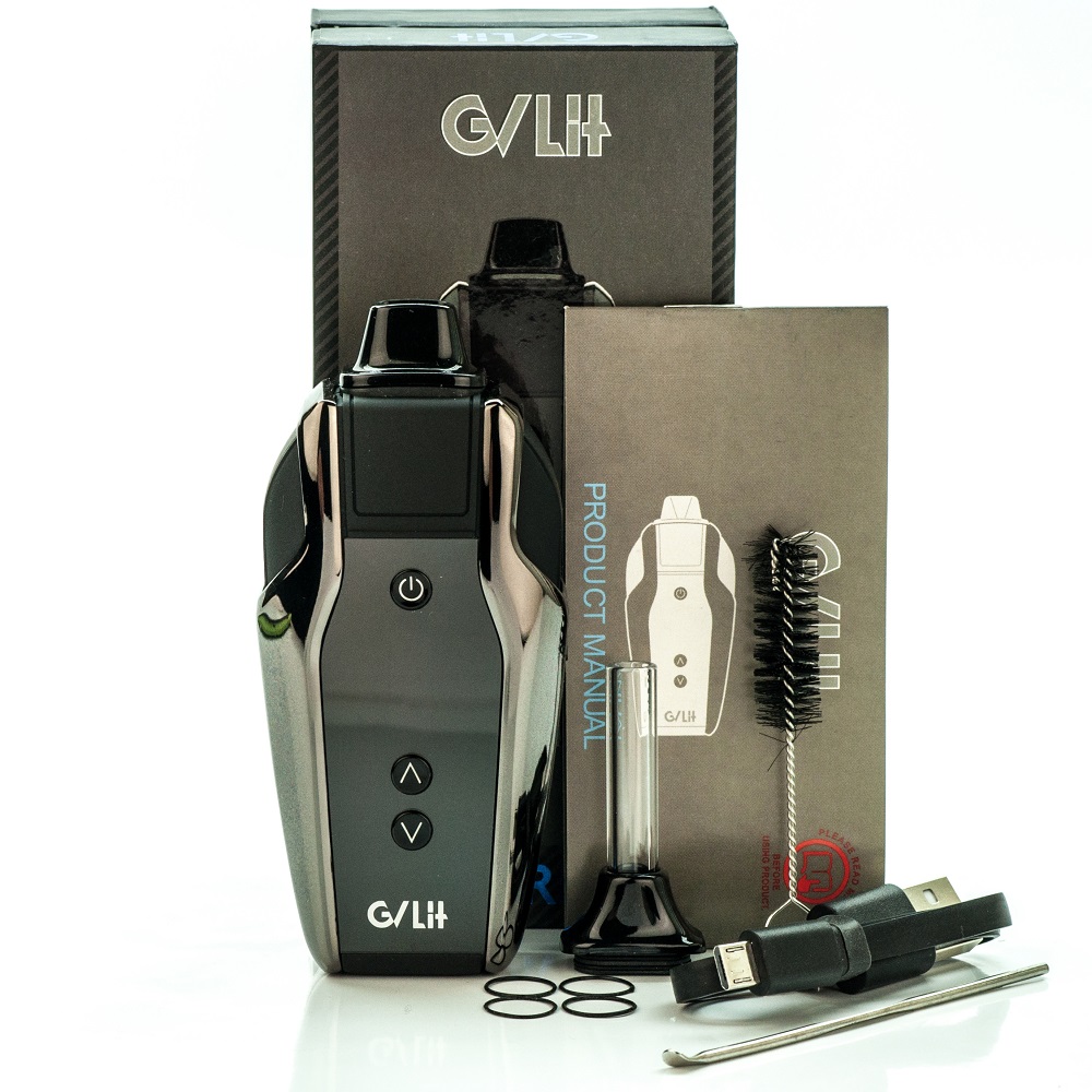 GV Lit Dry Flower Vaporizer for Cannabis Vaping